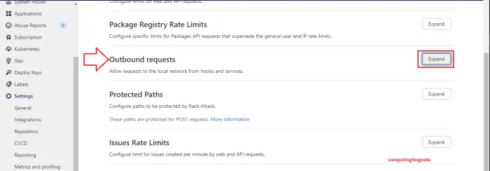 Resolve "Url is blocked: Requests to the local network are not allowed" GitLab Error ...