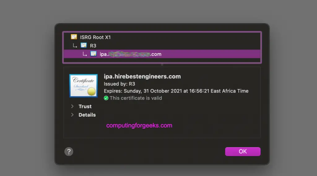 Secure Freeipa Server With Lets Encrypt Ssl Certificate Computingforgeeks