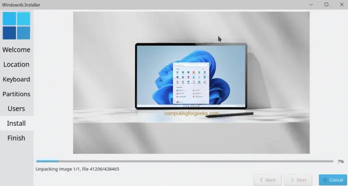 Install Windowsfx 11 - Step by Step With Screenshots | ComputingForGeeks