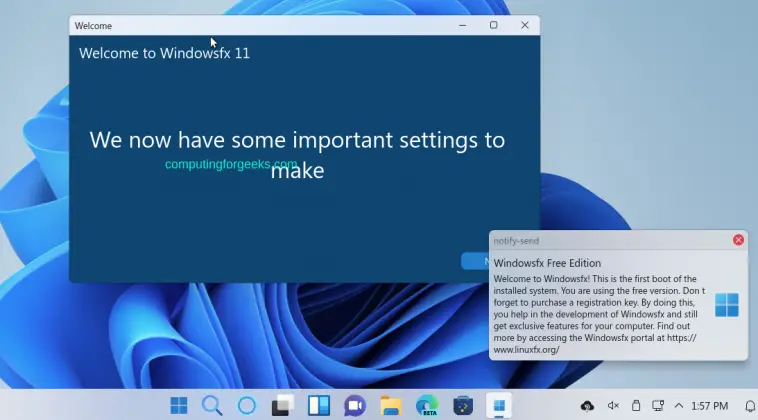 Install Windowsfx 11 - Step by Step With Screenshots | ComputingForGeeks