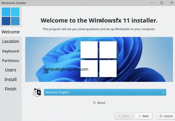Install Windowsfx 11 - Step by Step With Screenshots | ComputingForGeeks