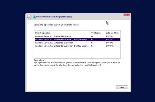 Install Windows Server 2022 - Step By Step With Screenshots ...