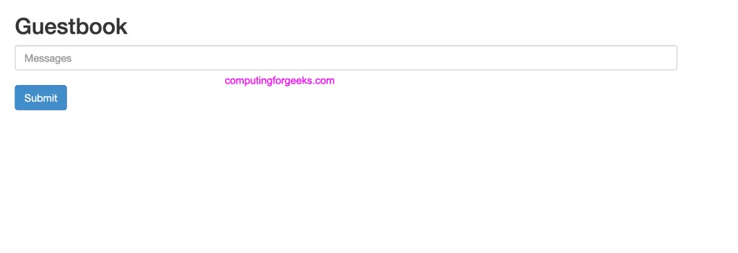 Install Kubernetes On Rocky Linux 8 Using Kubeadm Computingforgeeks