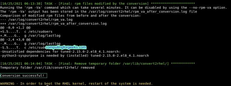 How To Convert CentOS 8 To RHEL 8 Server [Guide]