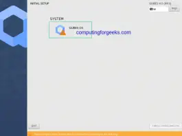 Install Qubes OS - Step by Step With Screenshots | ComputingForGeeks