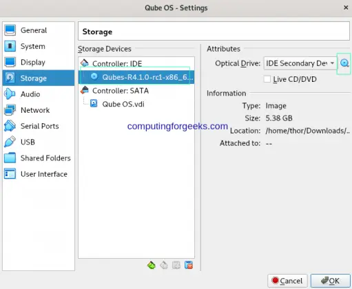 Install Qubes OS - Step by Step With Screenshots | ComputingForGeeks