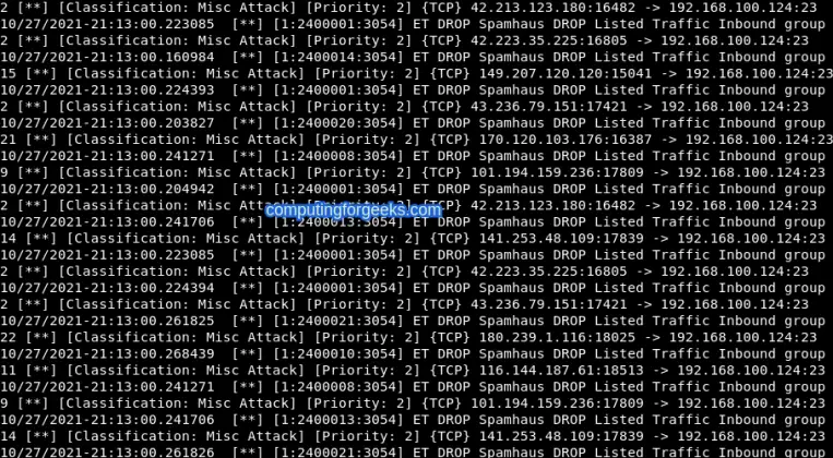 How To Install Suricata On Debian 11debian 10 Computingforgeeks 2416