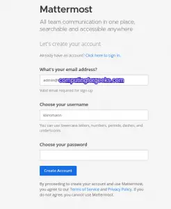 How To Run Mattermost Server in Docker Containers | ComputingForGeeks