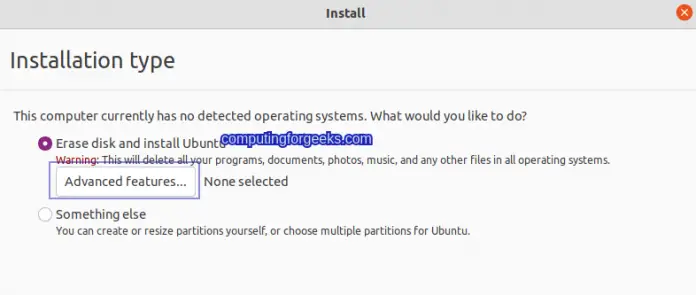 Install Ubuntu 22.04 (Jammy Jellyfish) - Step by Step With Screenshots | ComputingForGeeks