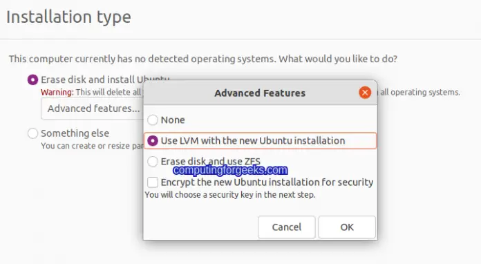 Install Ubuntu 22.04 (Jammy Jellyfish) - Step by Step With Screenshots | ComputingForGeeks