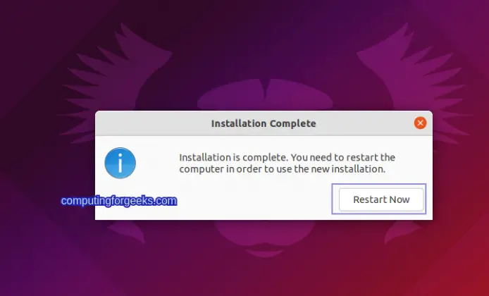 Install Ubuntu 22.04 (Jammy Jellyfish) - Step by Step With Screenshots | ComputingForGeeks