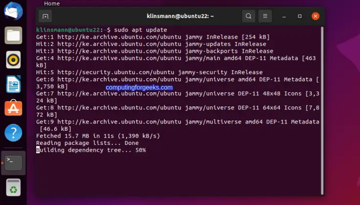 Install Ubuntu 22.04 (Jammy Jellyfish) - Step by Step With Screenshots | ComputingForGeeks
