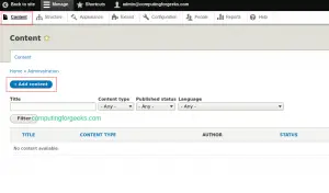 How To Install Drupal 10 CMS on Debian 11 / Debian 10 | ComputingForGeeks