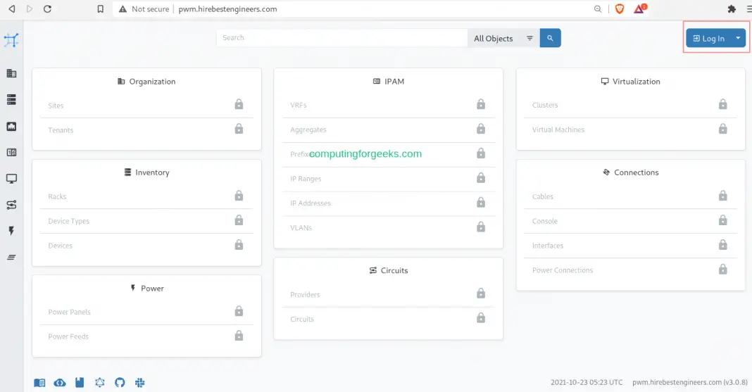 How To Install NetBox IPAM on Rocky Linux 8 / CentOS 8 | ComputingForGeeks
