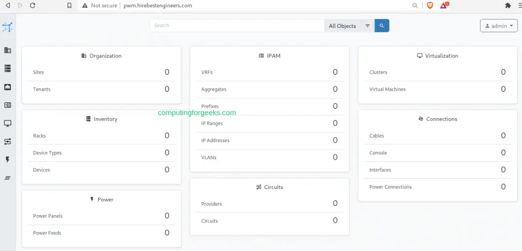 How To Install NetBox IPAM on Rocky Linux 8 / CentOS 8 | ComputingForGeeks