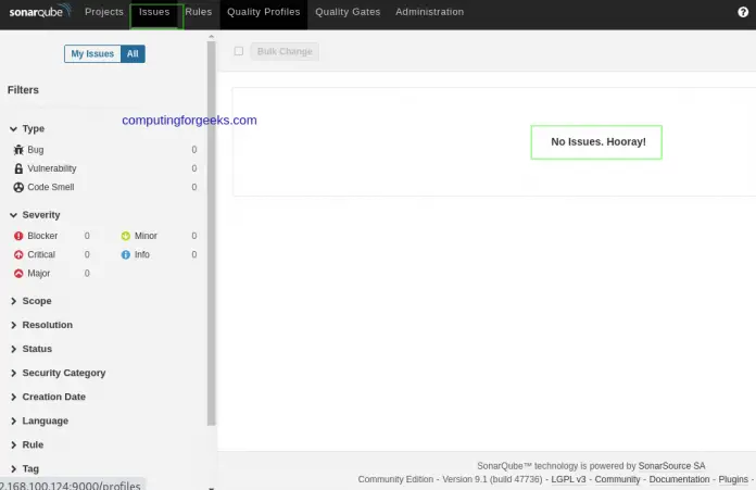Install and Configure SonarQube on Debian 11 / Debian 10 | ComputingForGeeks