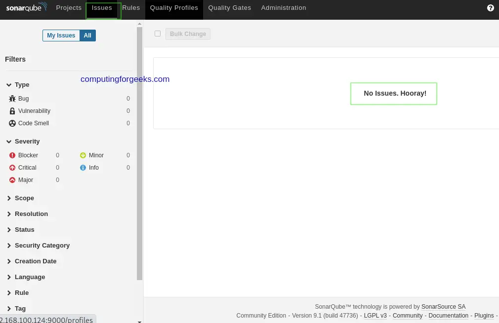 Install and Configure SonarQube on Debian 11 / Debian 10 ... Install and Configure SonarQube on Debian 11 / Debian 10 ...