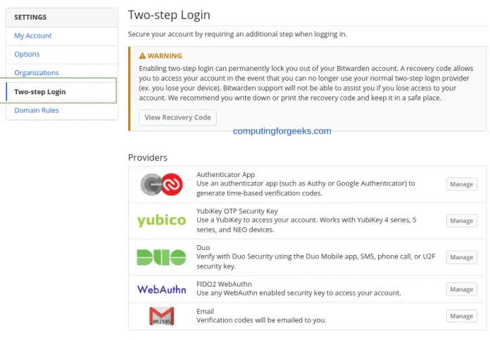 Run Bitwarden Password Manager In Docker Container Computingforgeeks 7385