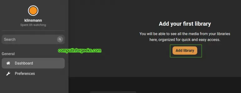 Setup self-hosted media manager using Dim | ComputingForGeeks