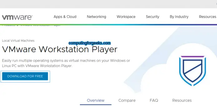 Install VMware Workstation 17 on Debian 12/11/10 | ComputingForGeeks