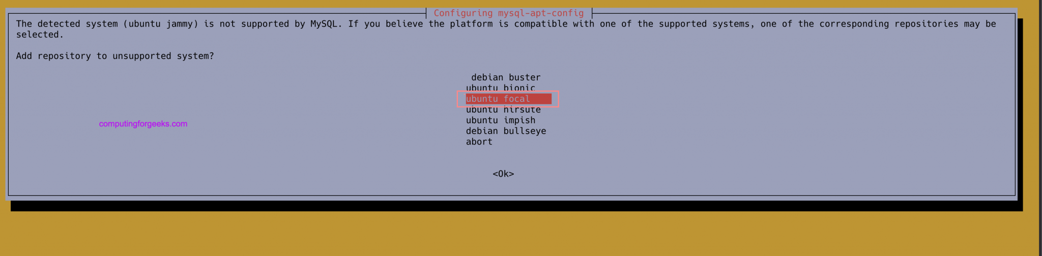 How To Install Mysql 80 On Ubuntu 22042004 Computingforgeeks