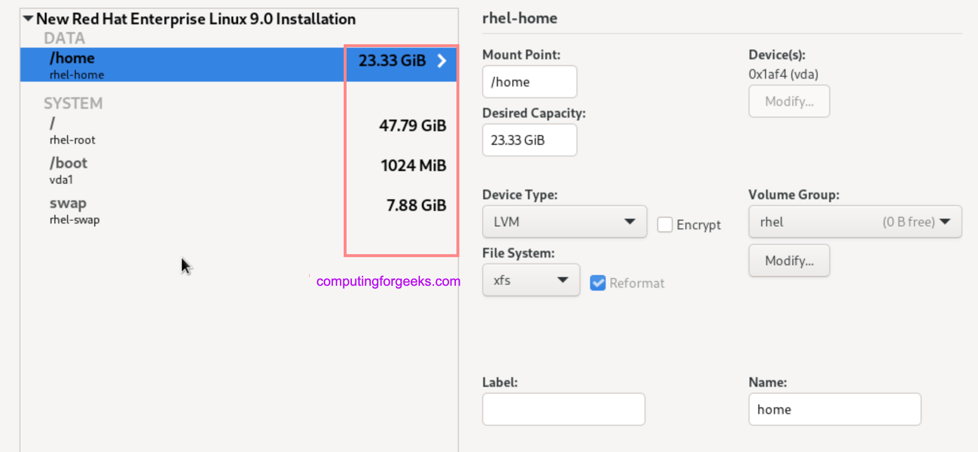 How To Install RHEL 9 - Step by Step With Screenshots | ComputingForGeeks