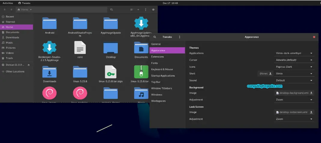 Best Gnome GTK Themes for Kali Linux / Debian / Ubuntu | ComputingForGeeks