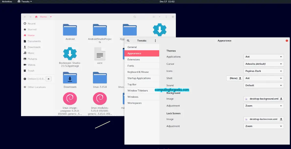 Best Gnome GTK Themes for Kali Linux / Debian / Ubuntu | ComputingForGeeks