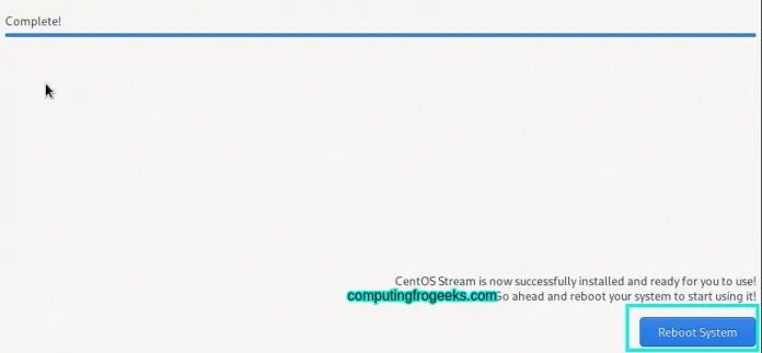 Install CentOS Stream 9 - Complete Steps With Screenshots | ComputingForGeeks