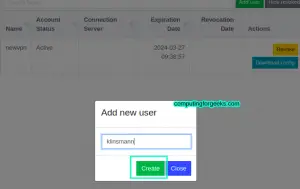 How To Manage OpenVPN Server With ovpn-admin Web UI | ComputingForGeeks