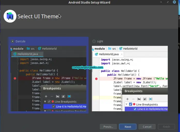 Installing Android Studio on Fedora 42/41/40 | ComputingForGeeks