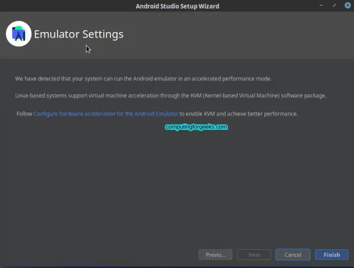 Installing Android Studio on Fedora 42/41/40 | ComputingForGeeks