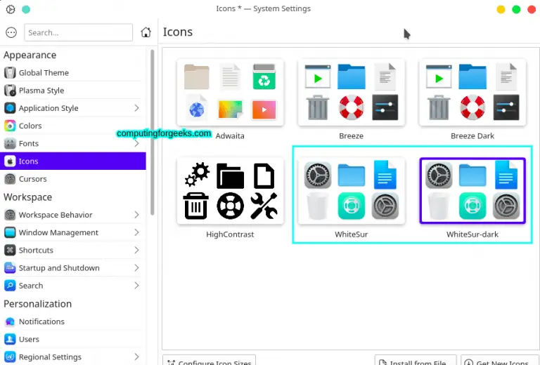 Customize KDE Plasma Desktop with Themes|Modules|Extensions ...