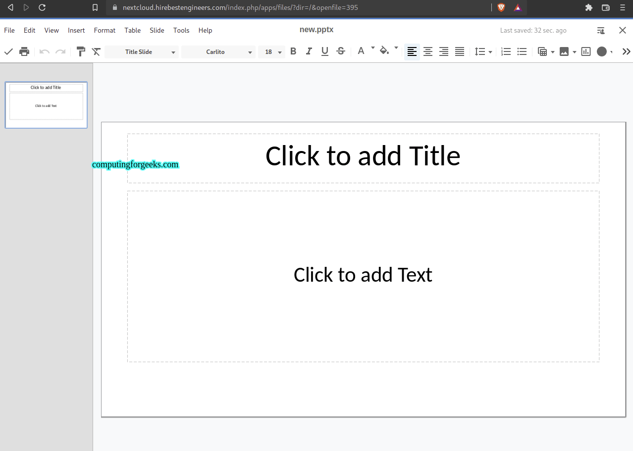 Deploy Collabora Online Office on Ubuntu with Let's Encrypt SSL ...