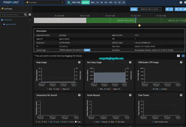 How To Run Pinpoint Apm In Docker Containers Computingforgeeks