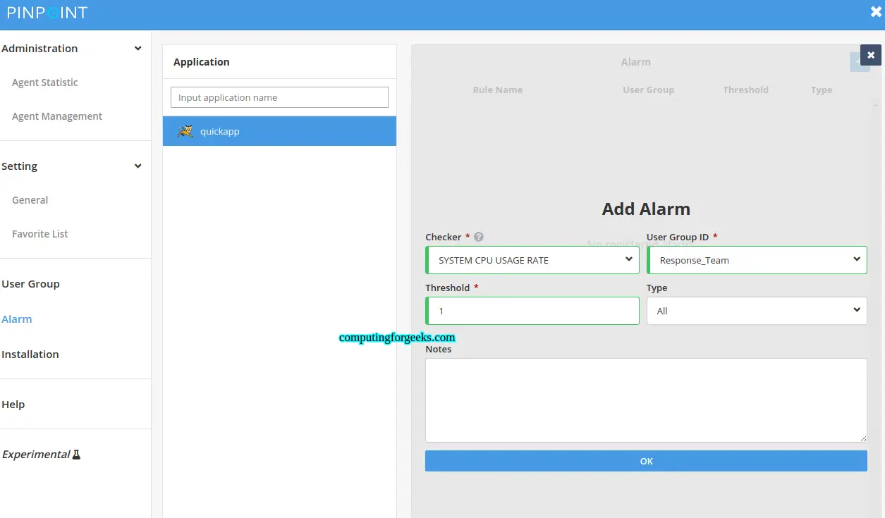 How To Run Pinpoint APM in Docker Containers | ComputingForGeeks