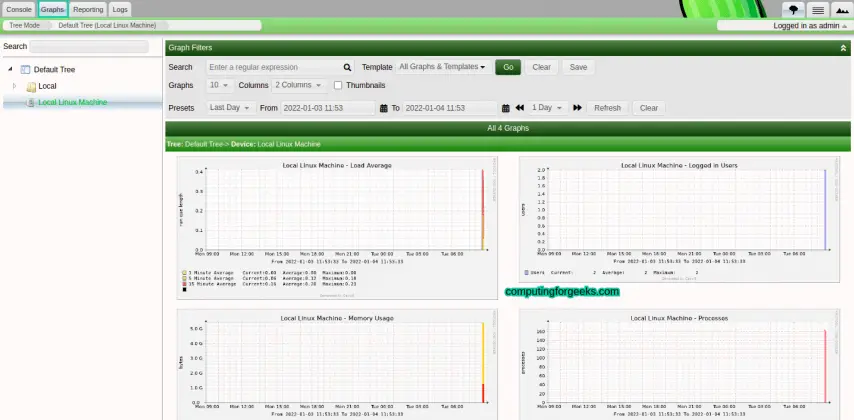 How To Install Cacti Spine poller on Ubuntu 20.04|18.04 | ComputingForGeeks