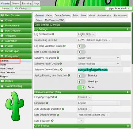 How To Install Cacti Spine poller on Ubuntu 20.04|18.04 | ComputingForGeeks