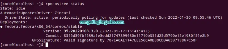 How To Run Fedora CoreOS (FCOS) on VMware Workstation | ComputingForGeeks