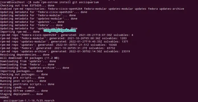How To Run Fedora CoreOS (FCOS) on VMware Workstation | ComputingForGeeks