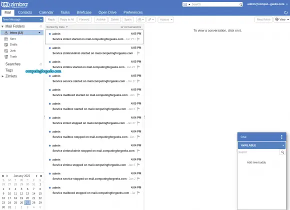 Install Zimbra 9 on CentOS 7 / RHEL 7 / Ubuntu 18.04 | ComputingForGeeks