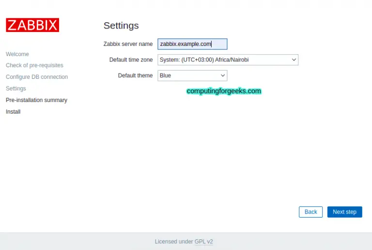 How To Install Zabbix 6 On Rhel 8 Centos Stream 8 Computingforgeeks 6556