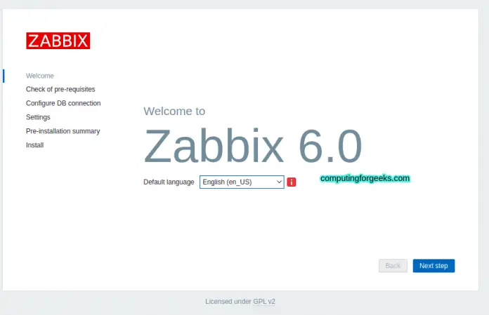 How To Install Zabbix 6 On Rhel 8 Centos Stream 8 Computingforgeeks