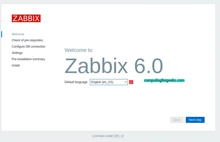 How To Install Zabbix 6 On Rhel 8 Centos Stream 8 Computingforgeeks
