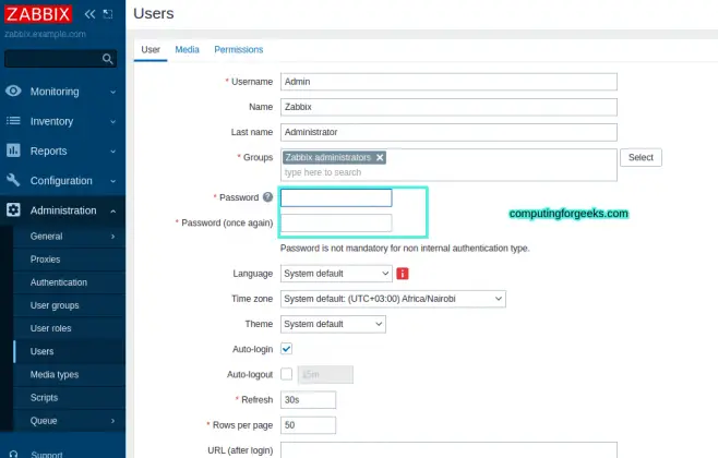 How To Install Zabbix 6 On Rhel 8 Centos Stream 8 Computingforgeeks