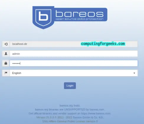 Install and Use Bareos Backup Solution on Debian 11|Debian 10 | ComputingForGeeks