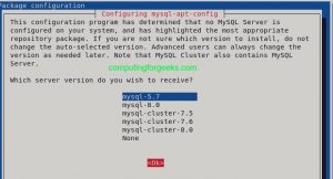 How To Install MySQL 5.7 on Debian 11/Debian 10 | ComputingForGeeks