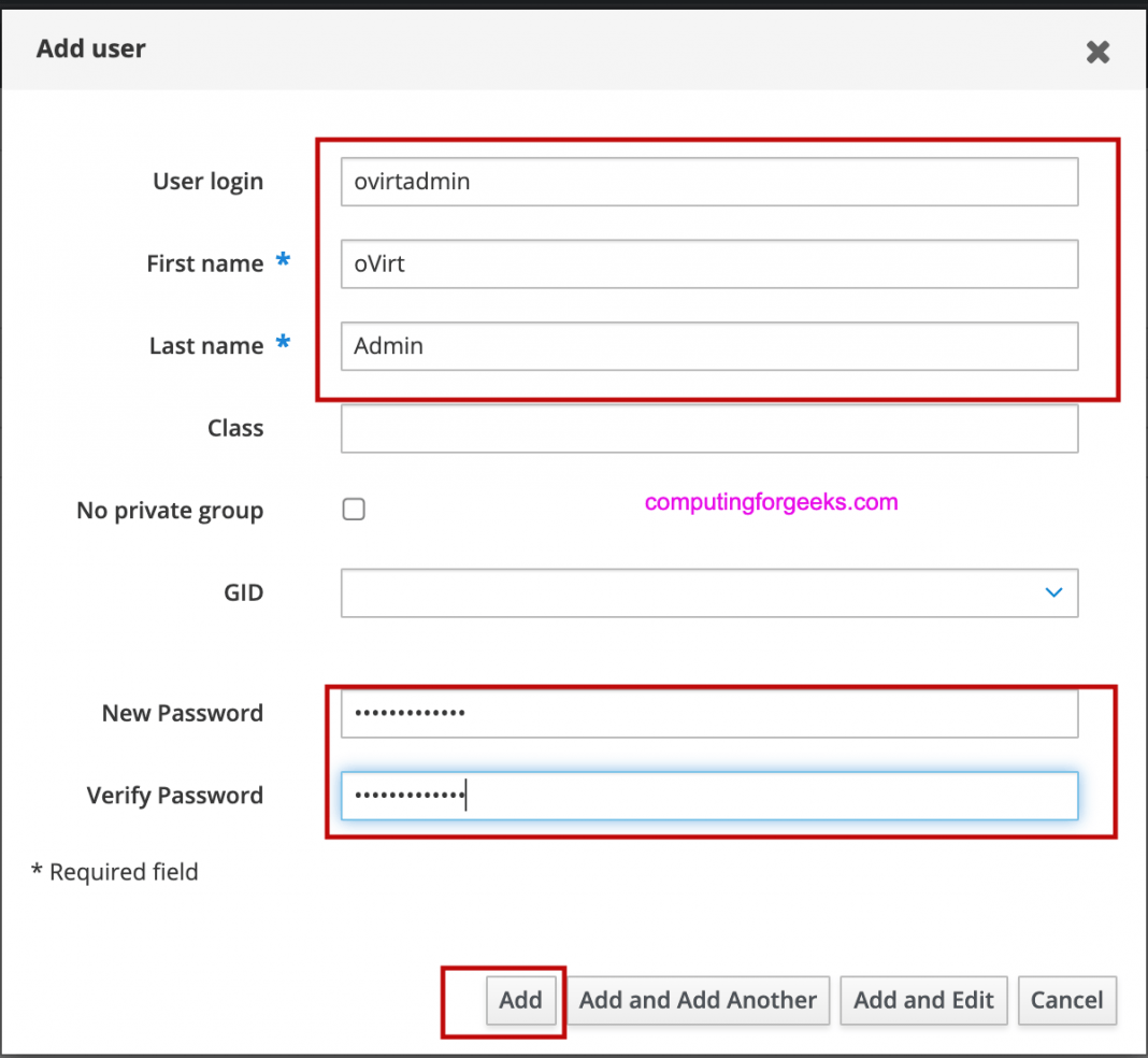 Configure oVirt / RHEV User Authentication using FreeIPA LDAP | ComputingForGeeks