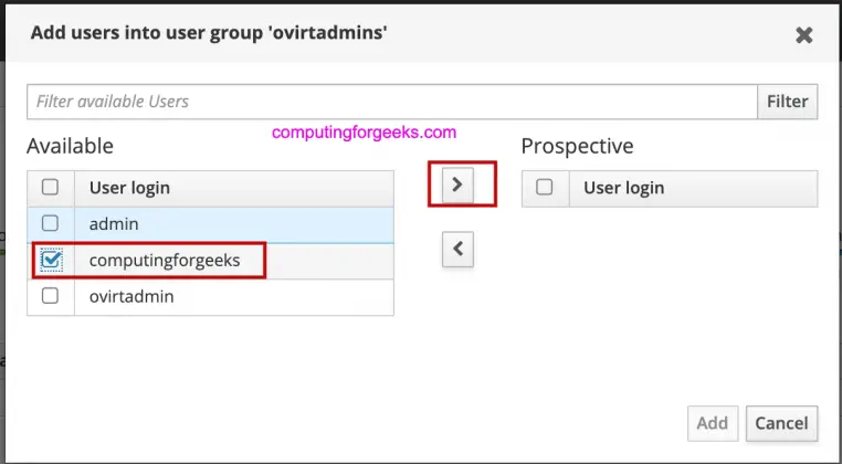 Configure oVirt / RHEV User Authentication using FreeIPA LDAP | ComputingForGeeks