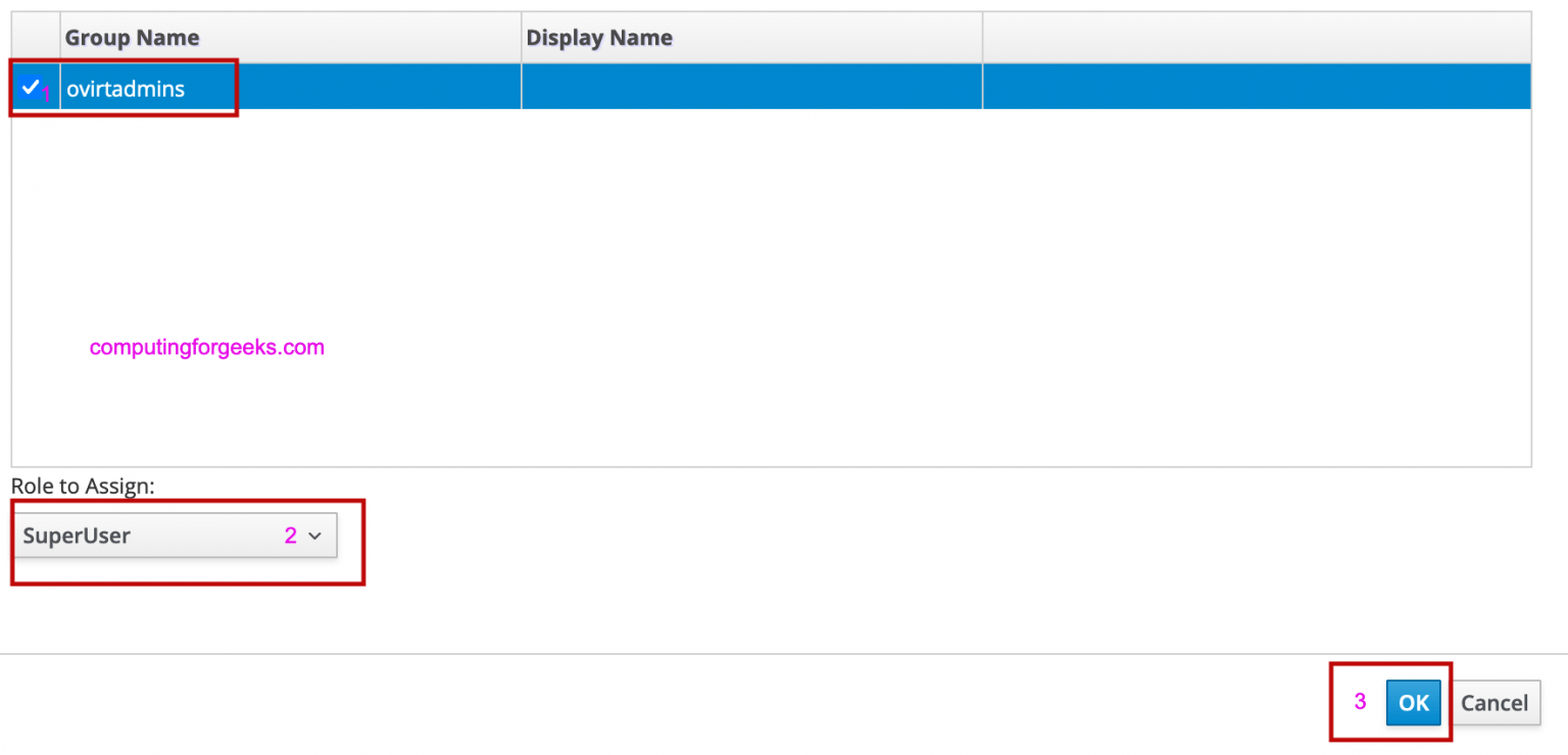 Configure oVirt / RHEV User Authentication using FreeIPA LDAP | ComputingForGeeks